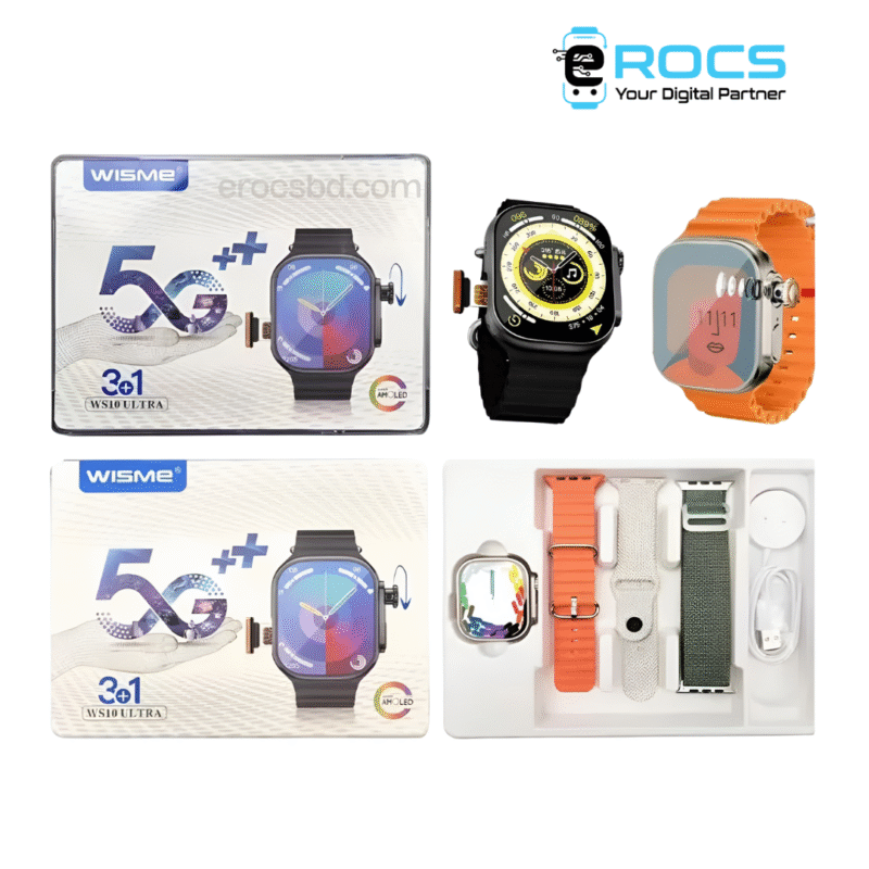 WISME WS10 Ultra Smartwatch with FULL HD Display - eROCS