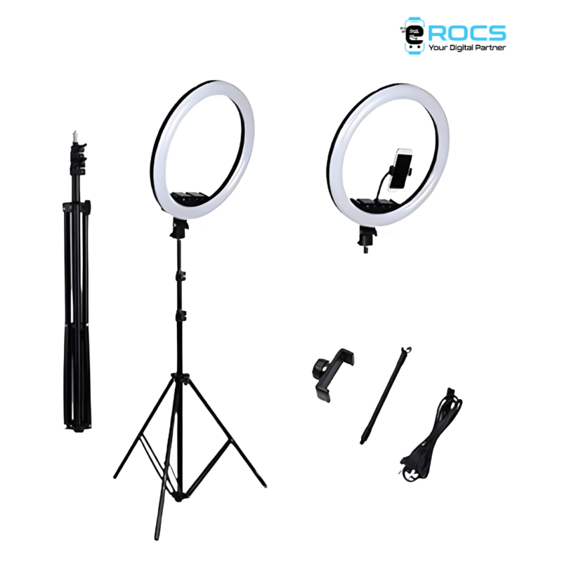 14" MJ36 RGB LED Soft Ring Light with Adjustable Stand for Video ...